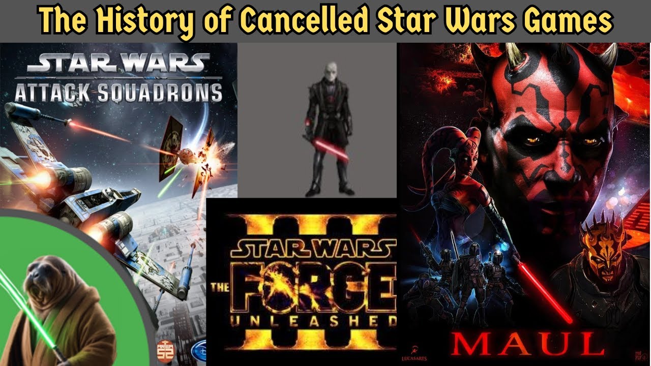 The History of Cancelled Star Wars Videogames - YouTube