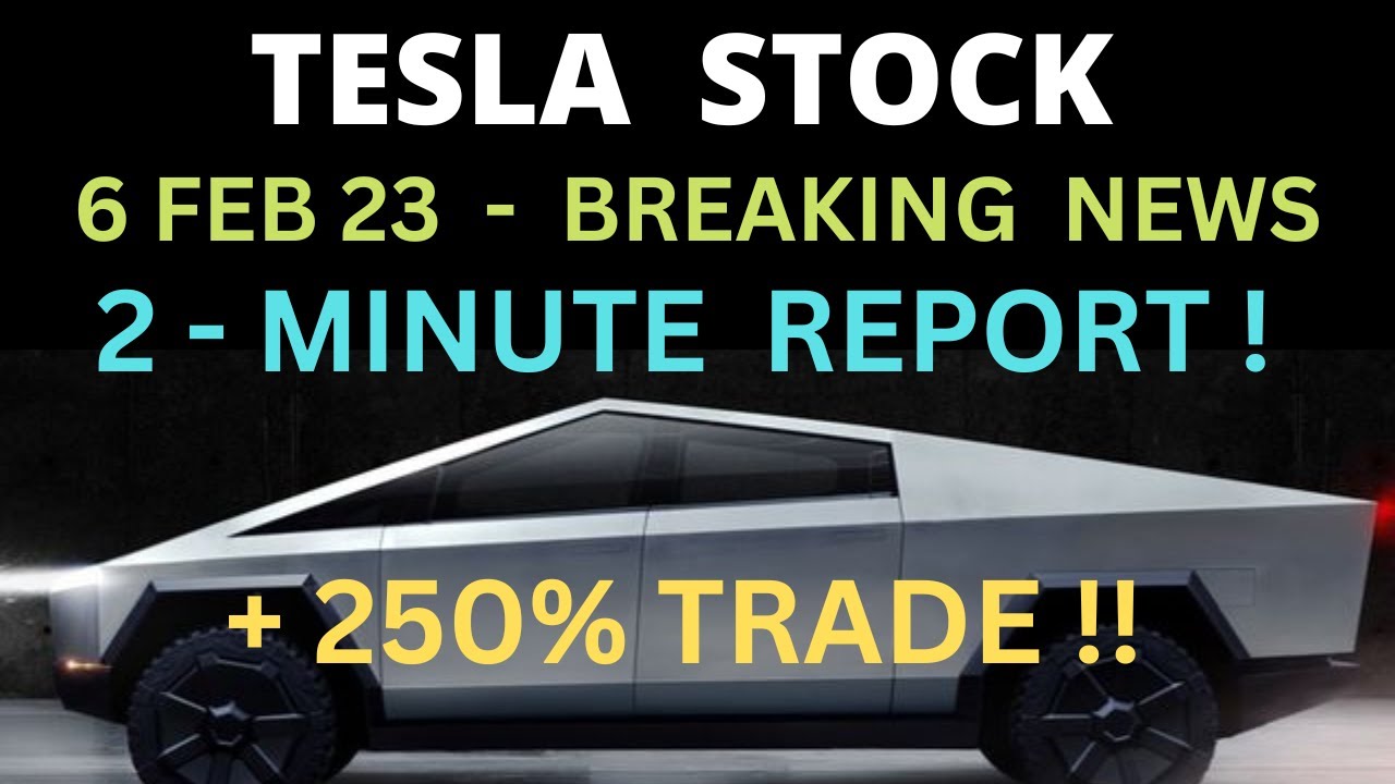 TESLA Stock Product NEWS Update | TSLA Stock Analysis Report - Unusual ...