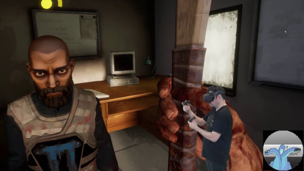 The Walking Dead Saints and Sinners testing the The Oculus Quest Link ...