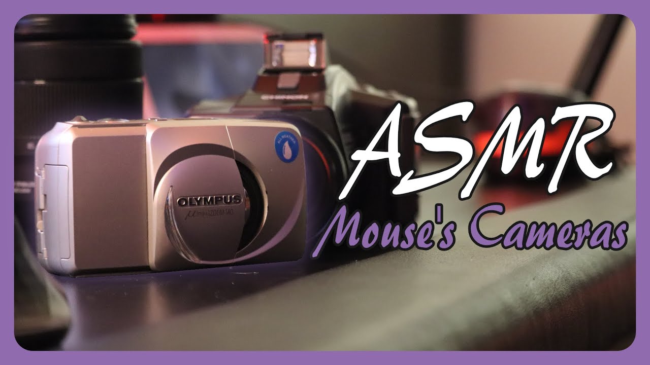 ASMR - Film and Digital Cameras - YouTube