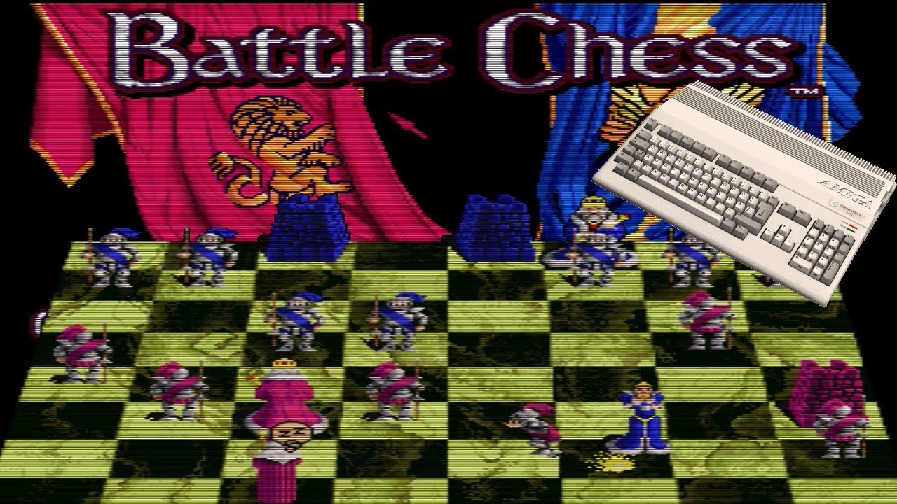 Battle Chess GamePlay - Amiga Version (1988, Interplay) - YouTube