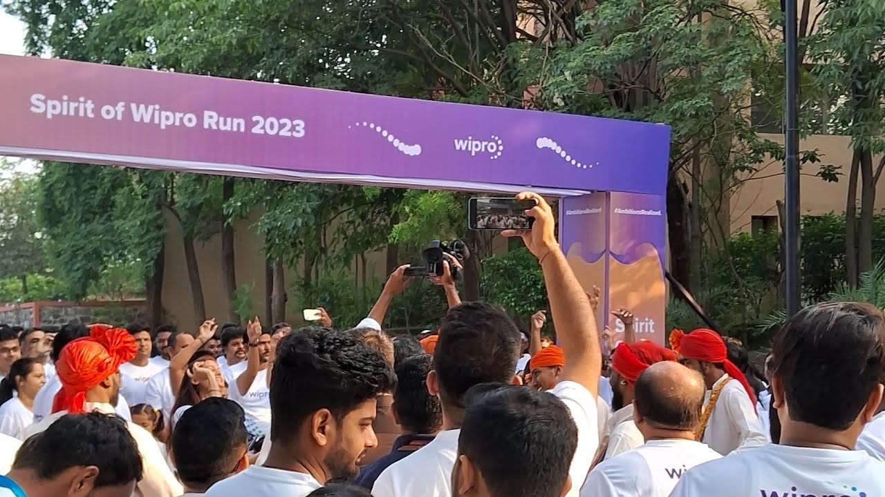 Wipro spirit of Wipro Run 2023 - YouTube
