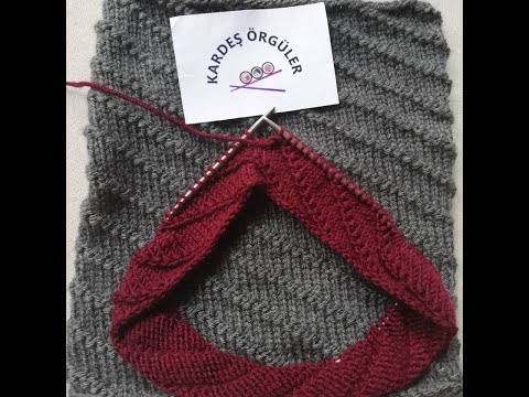 🌺DİKİŞSİZ KOLAY BOYUNLUK YAPIMI @KARDEŞ ÖRGÜLER🌺