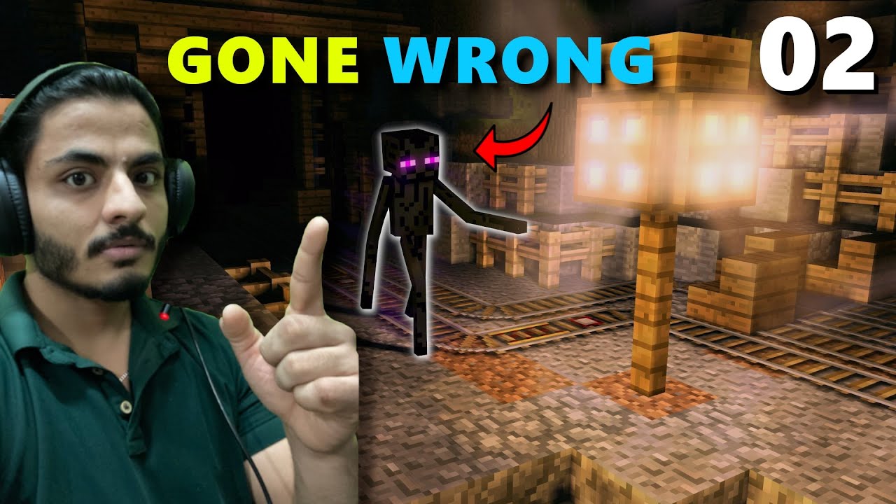 Mining Gone Wrong | Ep 02 Minecraft Survival Series Hindi - YouTube