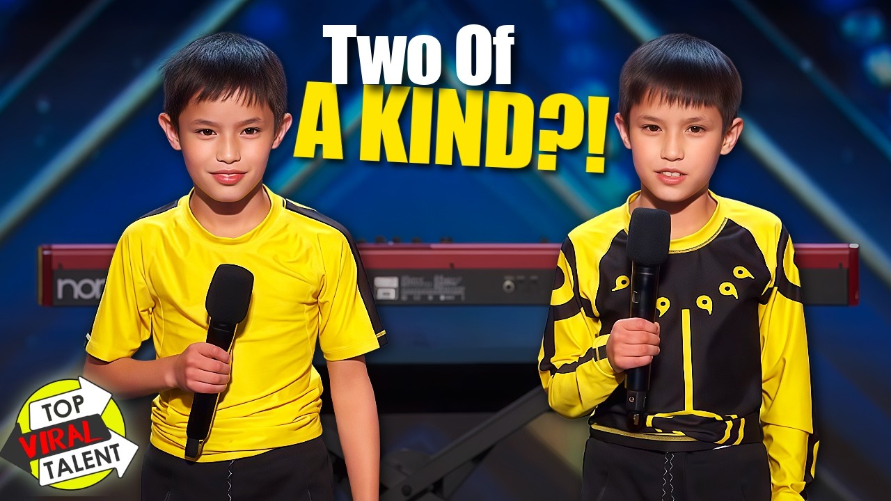 TWO Of A KIND! Twins Deliver Mind-Blowing Synchronized Performance ...