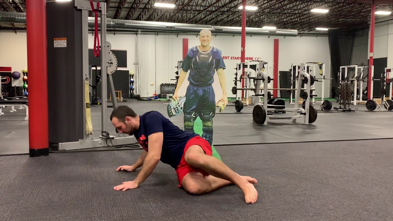 Prone Hip Internal Rotation End-Range Lift-Off - YouTube