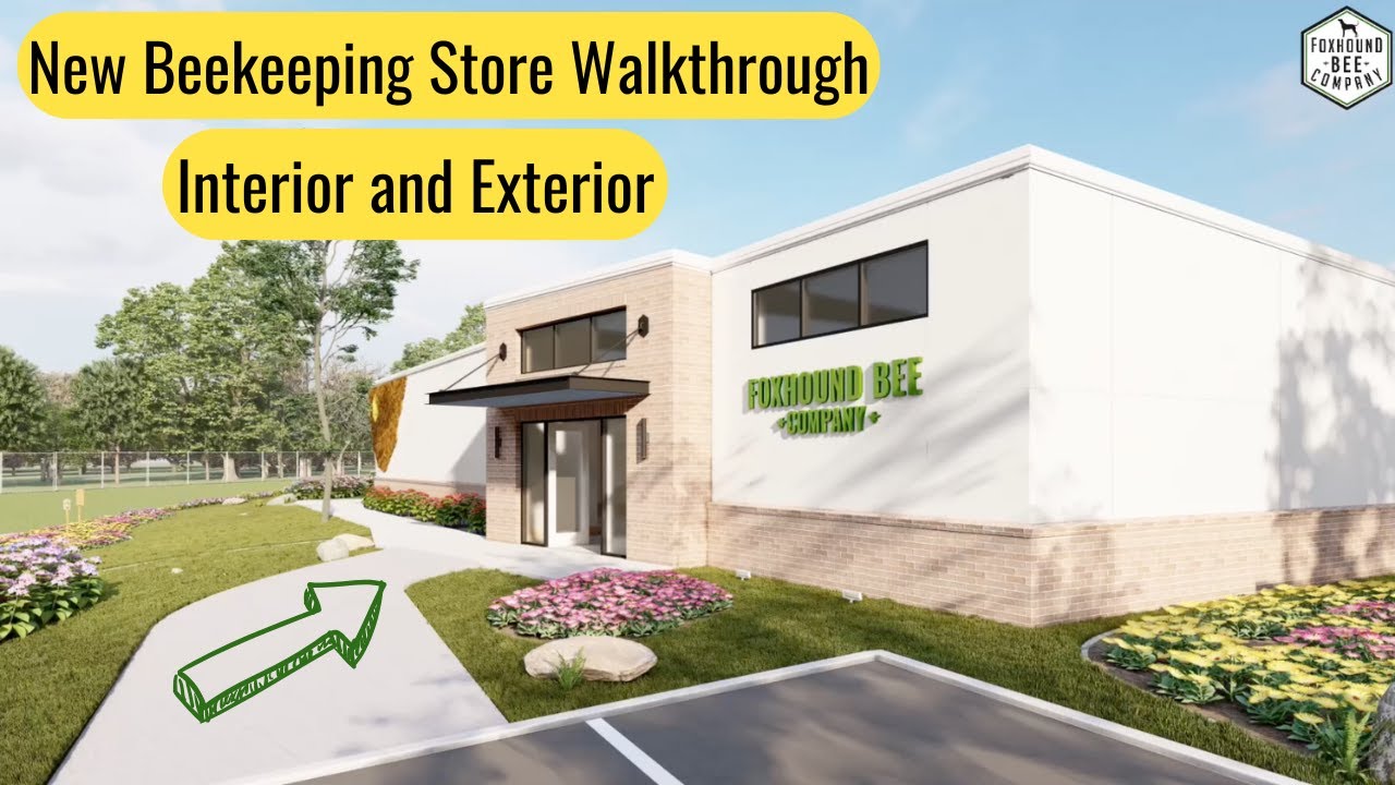 Video Rendering Of Our New New Beekeeping Store: Exterior and Interior ...