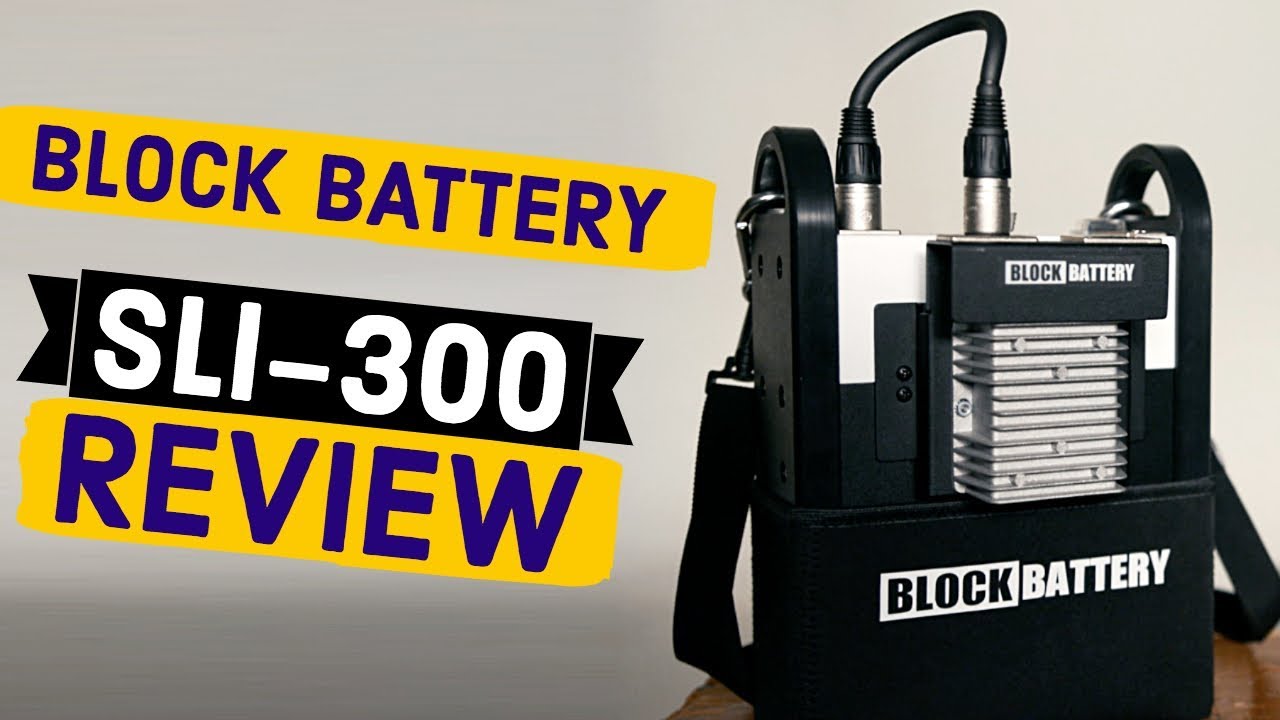 Block Battery SLi 300 Review (Best Portable Battery for Lights & Film ...