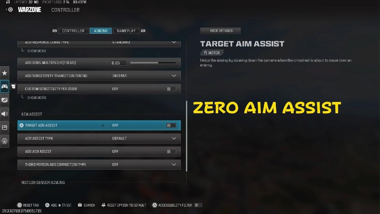 WARZONE NO AIM ASSIST CHALLENGE - YouTube