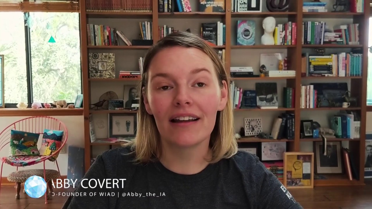 World IA Day 2020: Abby Covert's greeting - YouTube