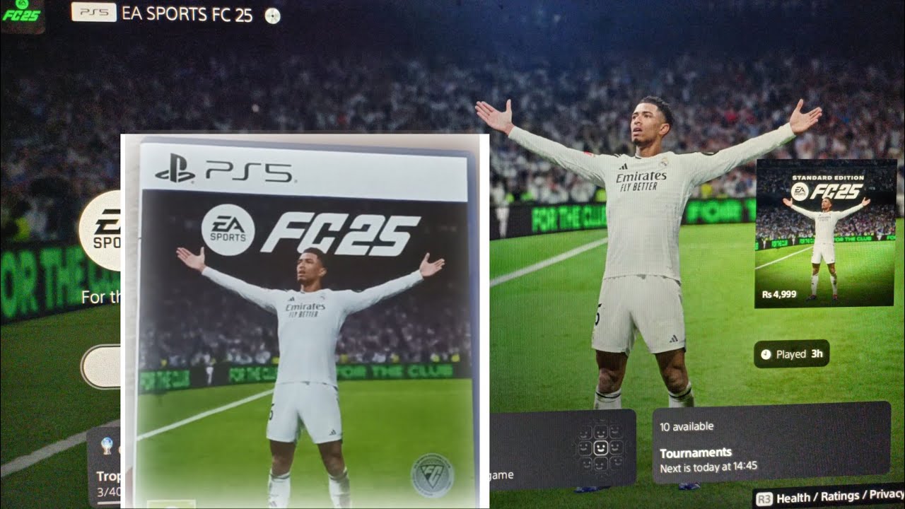 EA FC 25 | Disk edition | Unbox and playing | PS5 | Physical Disk ...