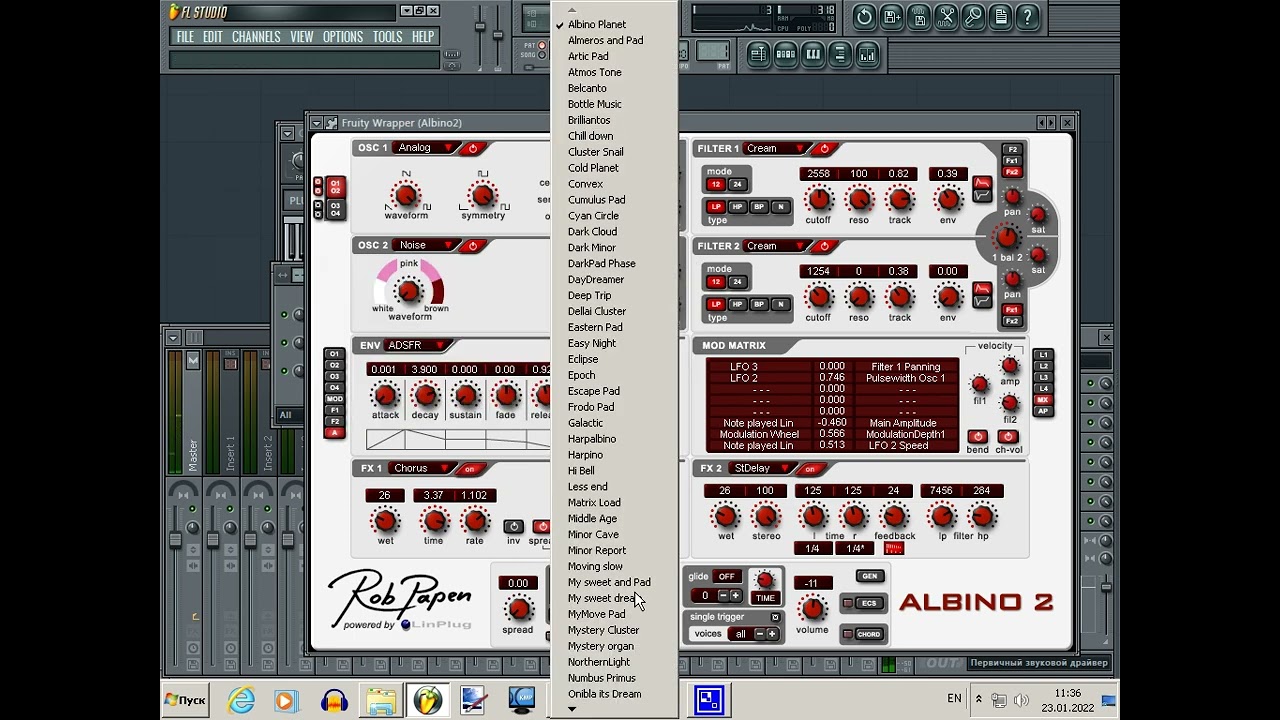 [Free] Ambient Synth - LinPlug Albino - YouTube