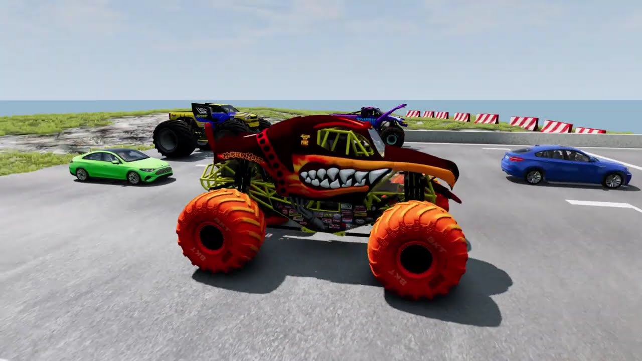 DJ CAR EATER, Spinners & Hammers Strike Back! Monster Trucks Cars Live ...