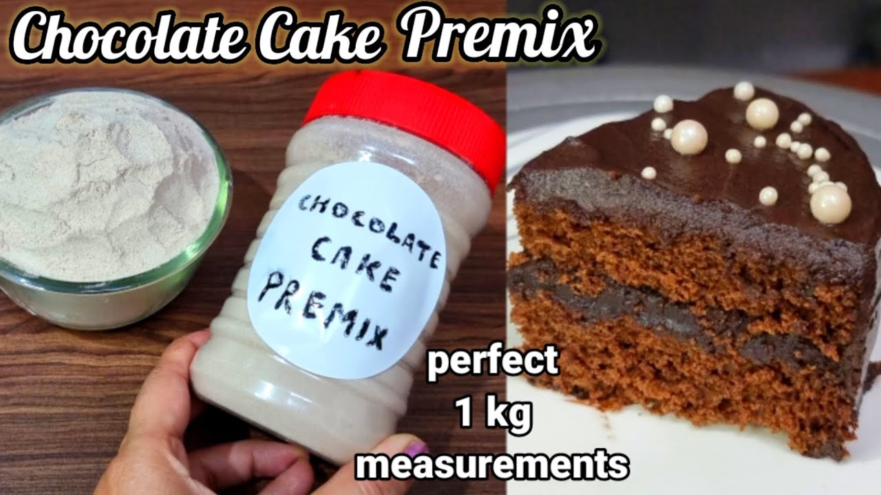 Chocolate Cake Premix | 1 kg Chocolate Premix Cake Recipe - YouTube