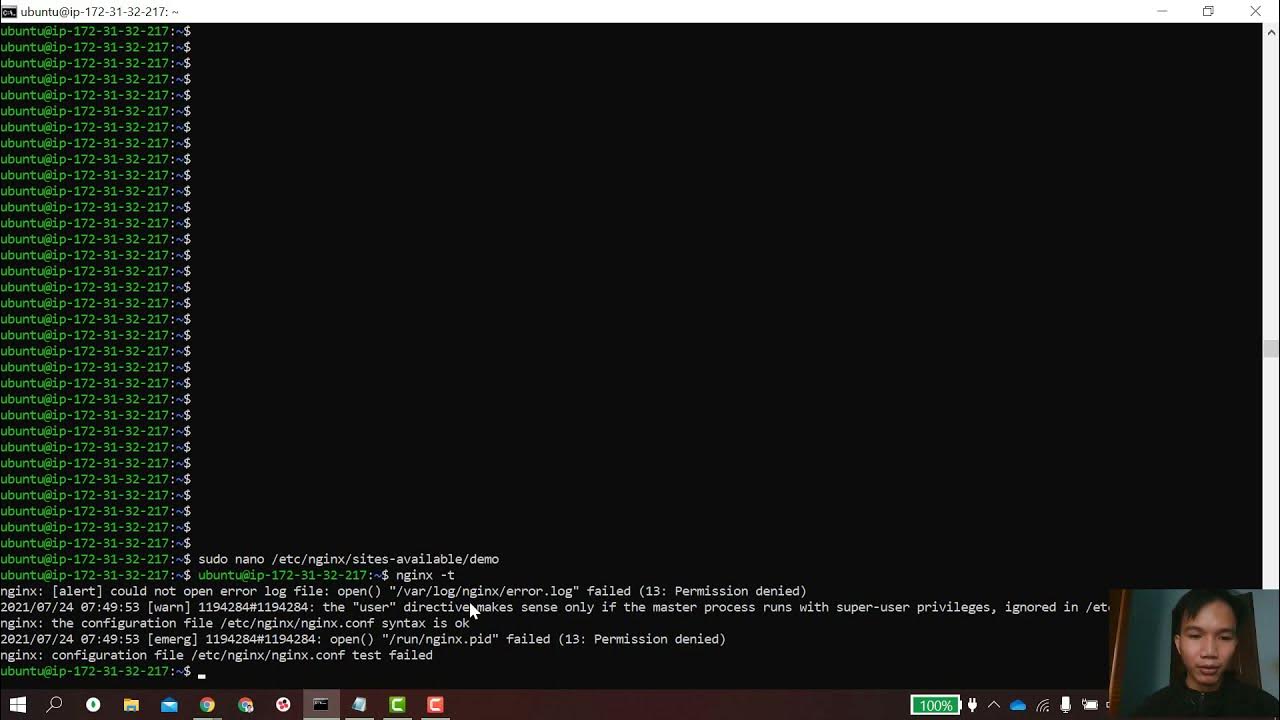 Hướng Dẫn Cấu Hình Nginx Tương Ứng Nhiều Subdomain - YouTube
