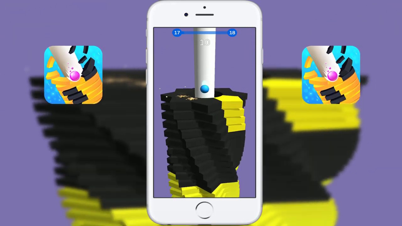 Stack ball Bump Helix 3D stack ball jump - YouTube