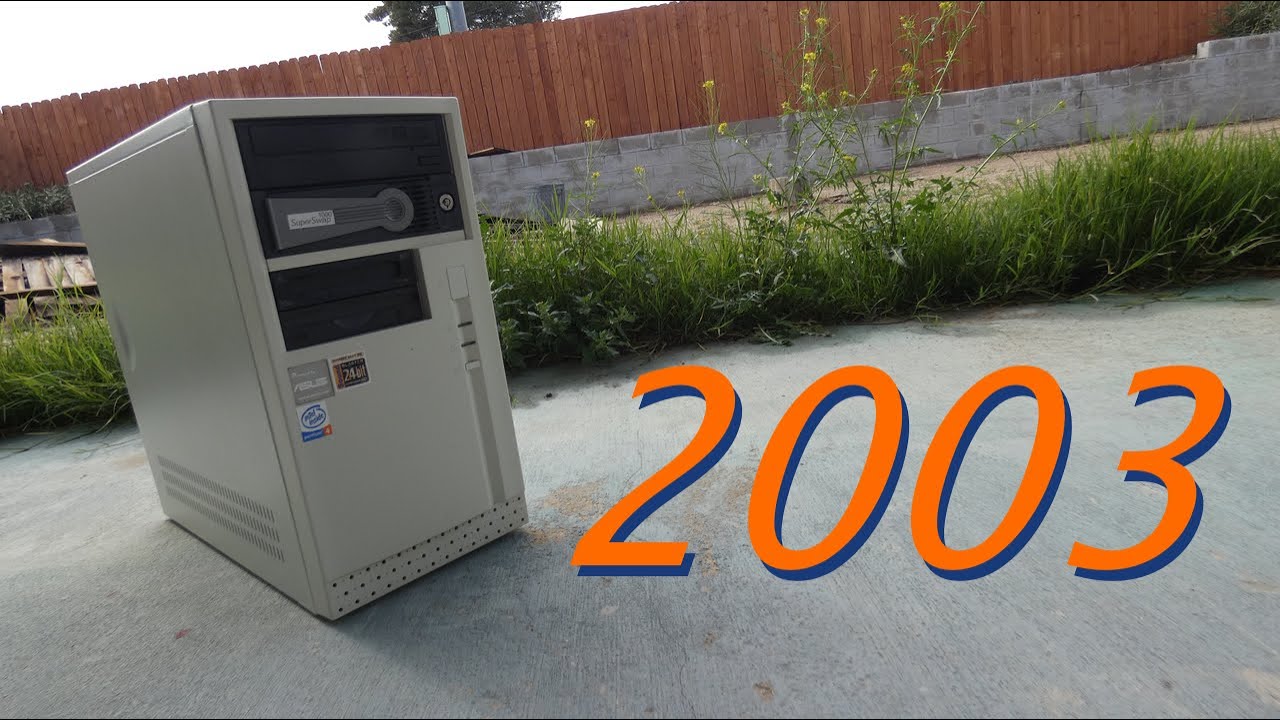 Building a 2003 Gaming Machine - YouTube