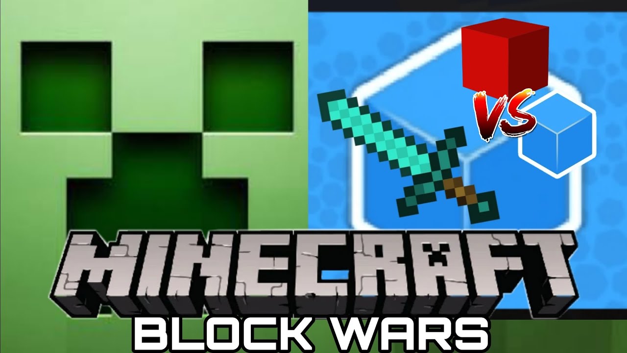 MINECRAFT (BLOCK WARS) 🟥vs🟦 - YouTube