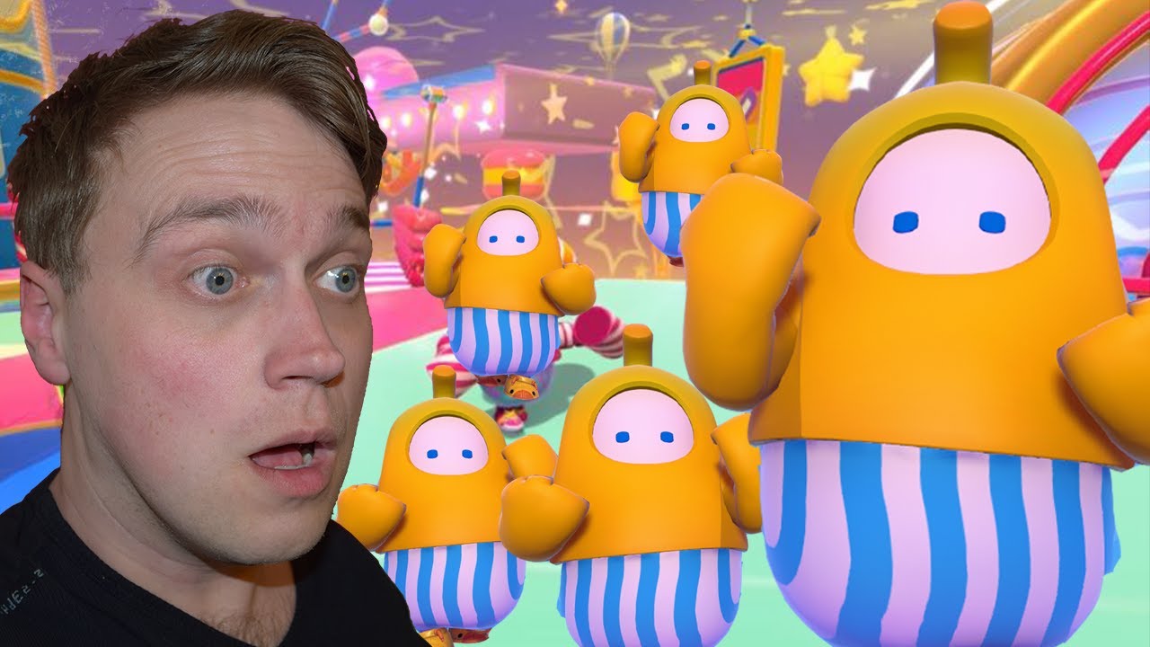 UNBELIEVEABLE FALL GUYS TAKEOVER ON MY STREAM! - YouTube