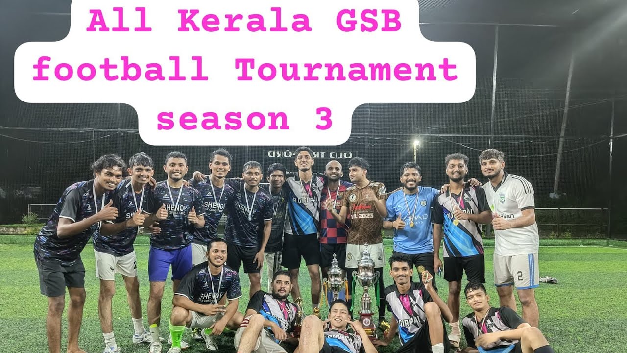All Kerala GSB football Tournament season 3@ Old Trafford turf Alunkal ...
