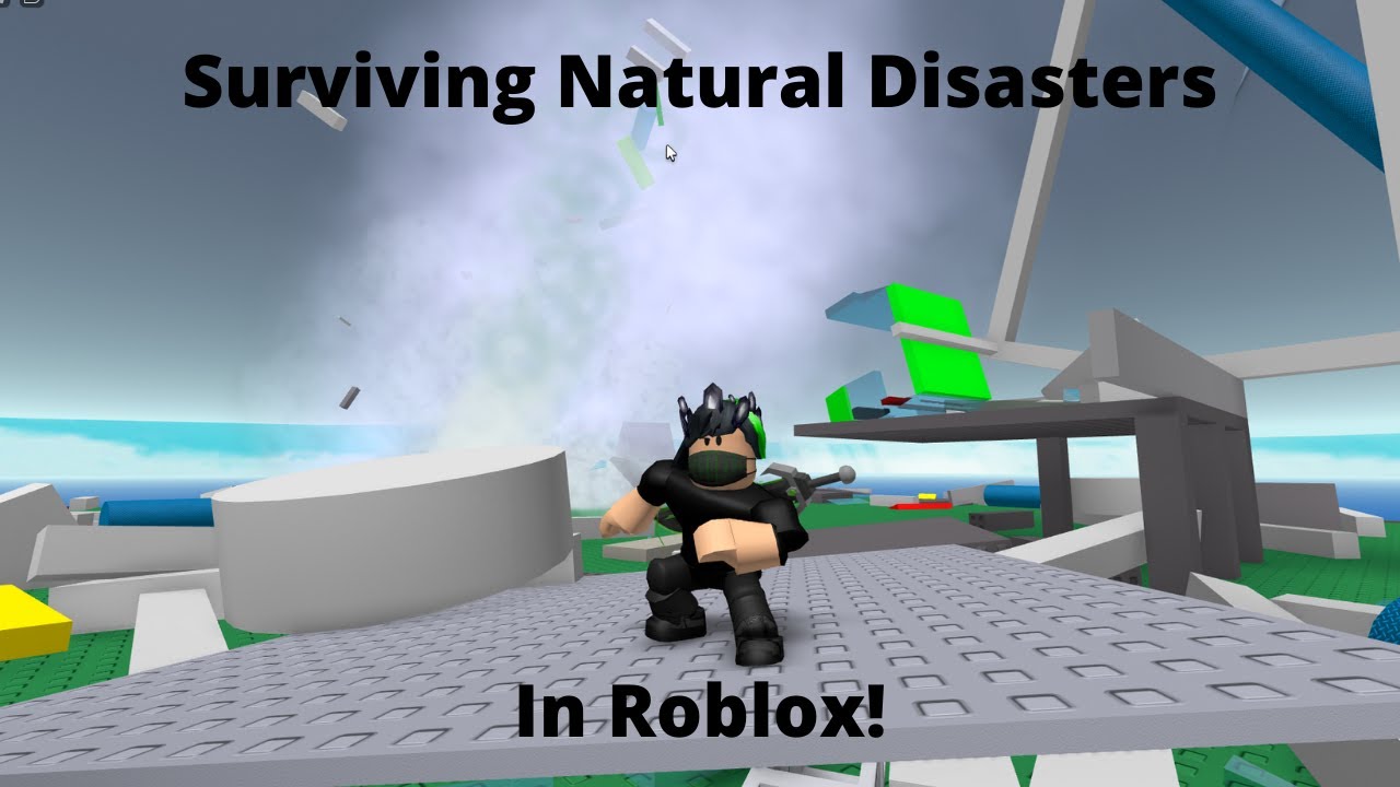I Survived a TORNADO in Roblox! | Roblox Natural Disaster Survival ...