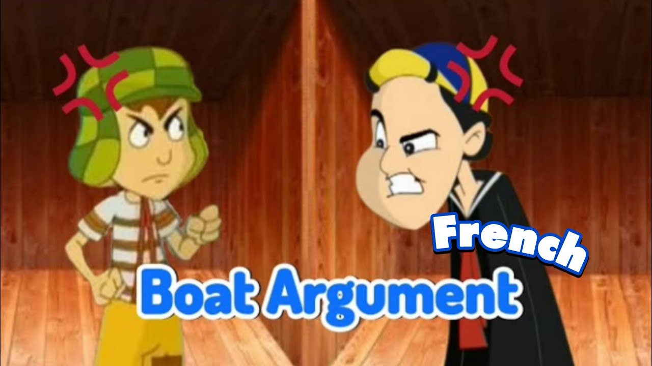 Boat Argument (From Madagascar) In French 🇫🇷 - YouTube