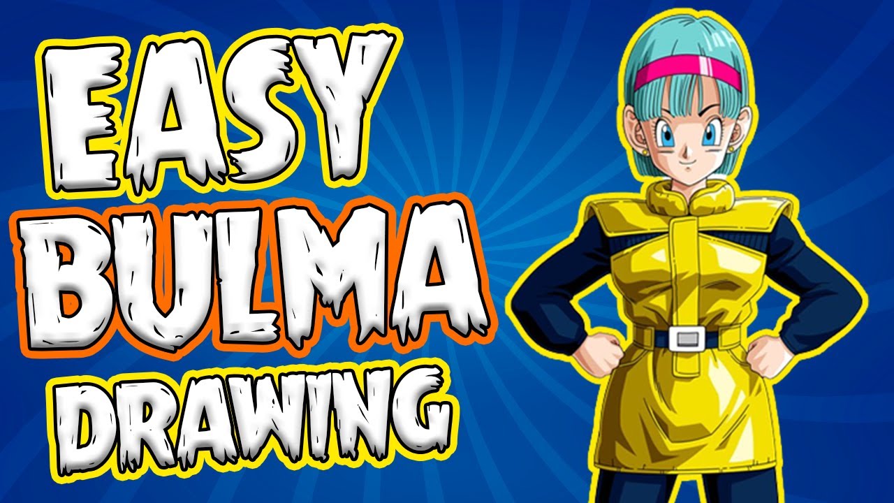 How to Draw Bulma from Dragon Ball Z Anime Series | Mady Arts - YouTube