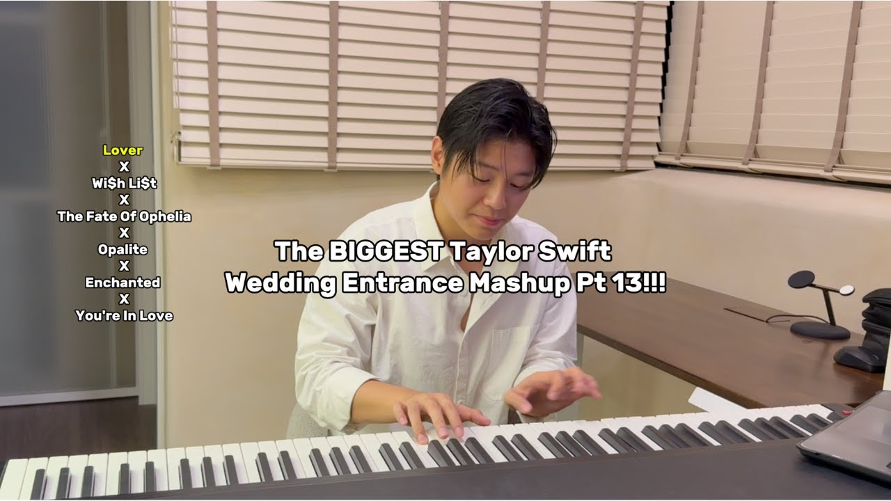The BIGGEST Taylor Swift Wedding Entrance mashup Pt 13!!! - YouTube