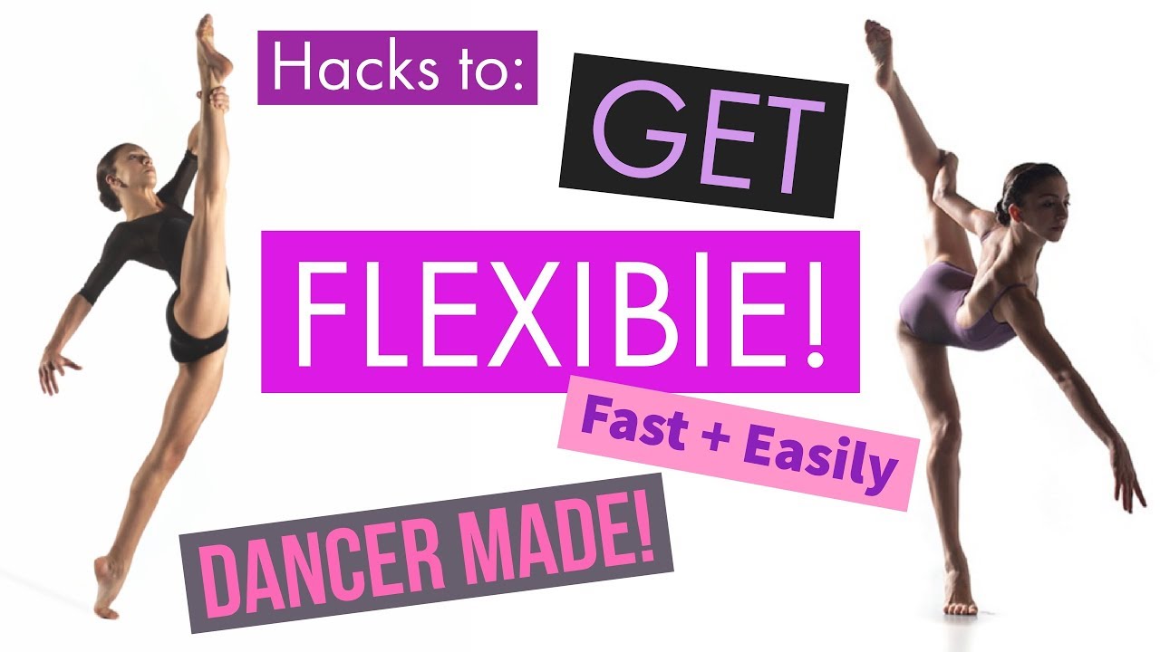 Dancer Tricks to Getting Flexible FAST + EASY | TessaRenéeTR - YouTube