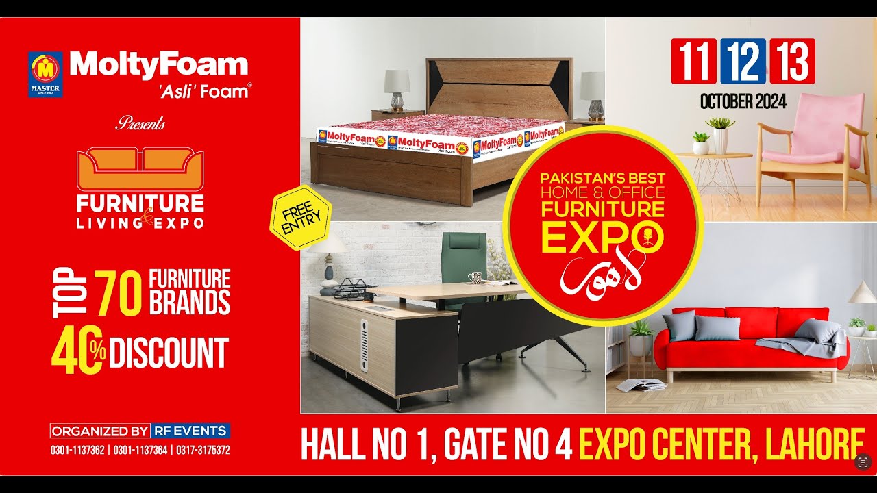 Master Molty Foam brings the biggest furniture expo of the year at the ...