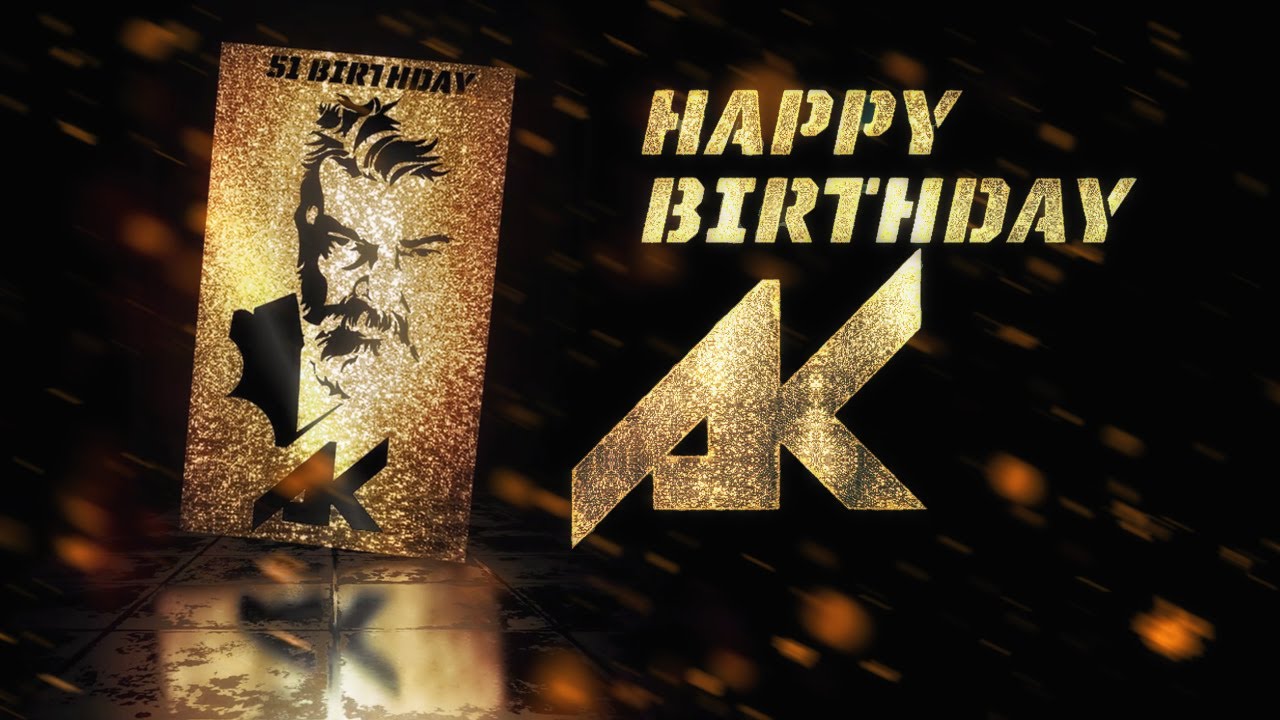 AK Birthday Title Card | Phoenix Look - YouTube