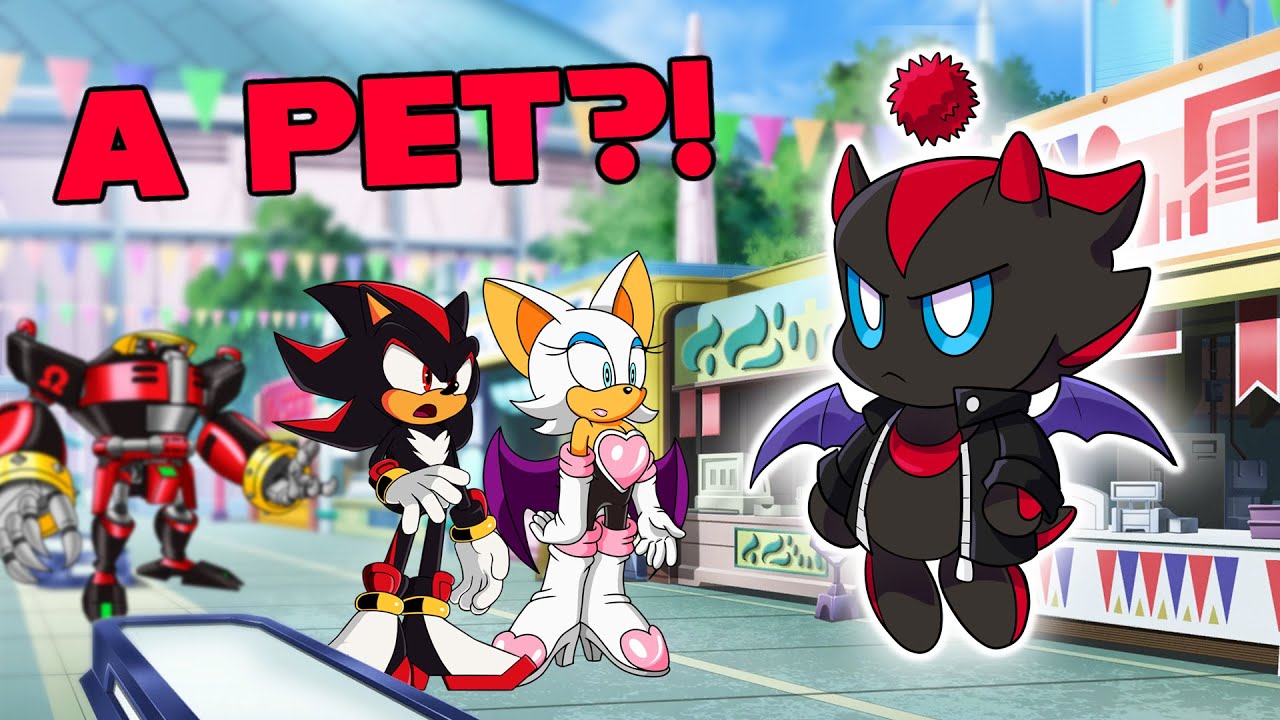 Shadow the CHAO?! - Shadow, Rouge and Omega Go Pet Shopping LIVE - Q&A ...