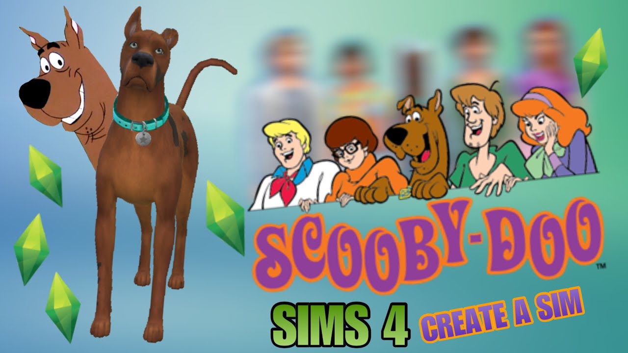 SCOOBY DOO GANG / Sims 4 Create a Sim - YouTube