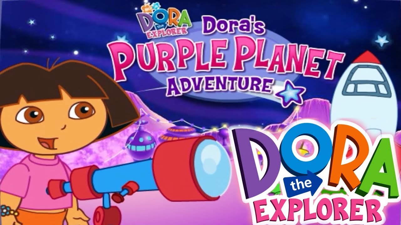 Dora The Explorer Dora Purple Planet Adventure - YouTube