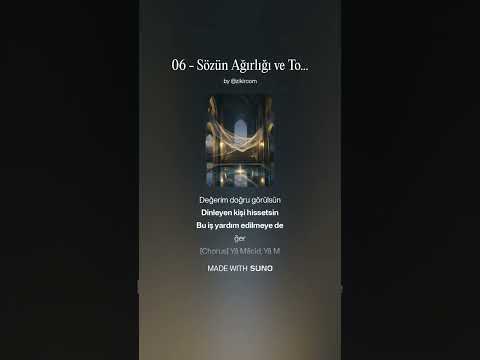06 - Sözün Ağırlığı ve Toplantı Tesiri