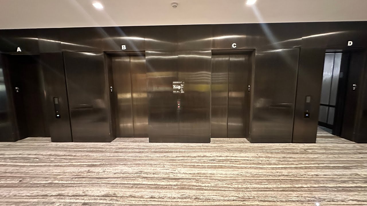 1000 FPM Schindler PORT Elevators at Ten Thousand Luxury Residences in Los Angeles, CA