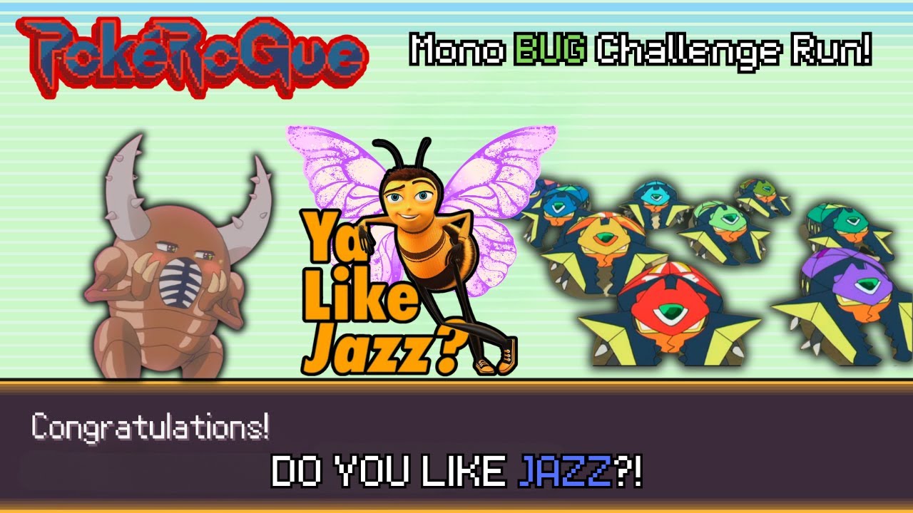 POKEROGUE BUG CHALLENGE MODE! You Like Jazz?! - YouTube