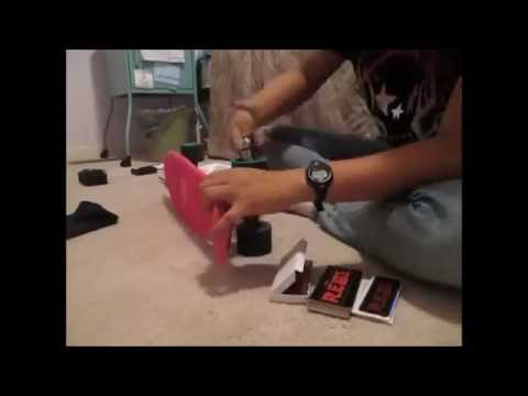 Putting Bones Red bearings into my penny board? - YouTube