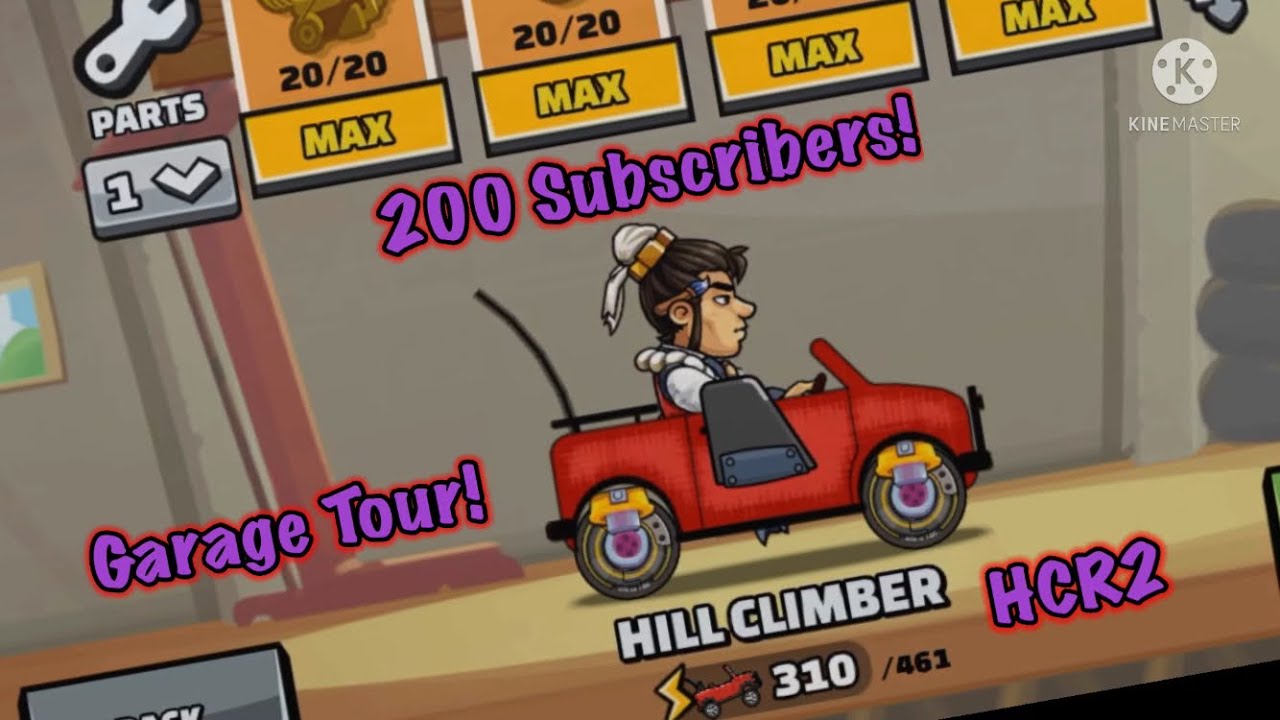 200 Subscribers Special | Garage Tour | HCR2 - YouTube