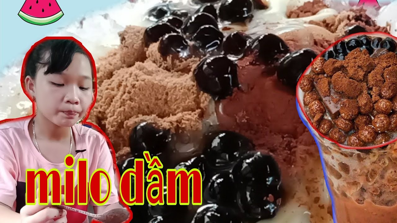 🔴Thử làm món milo dầm dì mũi kết quả sẽ như thế nào /milo beams - YouTube