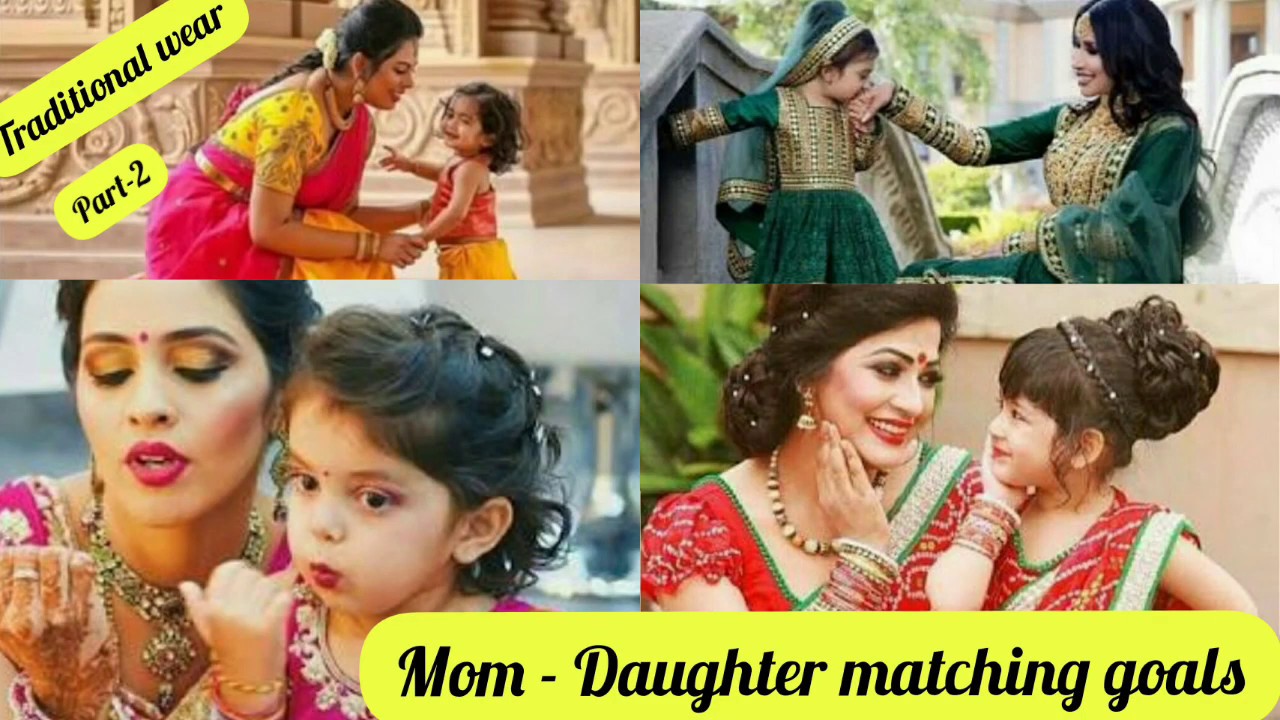 MOM & DAUGHTER GOALS MATCHING OUTFIT PART -2/ AS MOTHER AS DAUGTHER ...