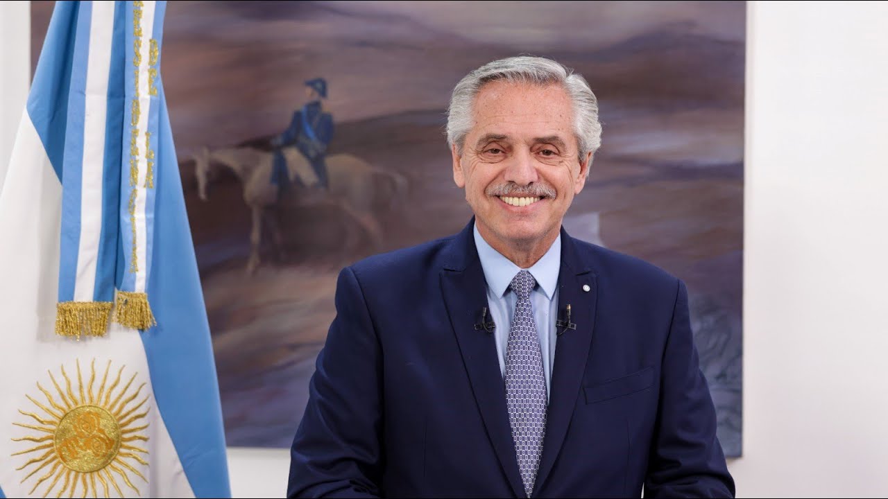Mensaje del presidente Alberto Fernández sobre la incorporación de ...