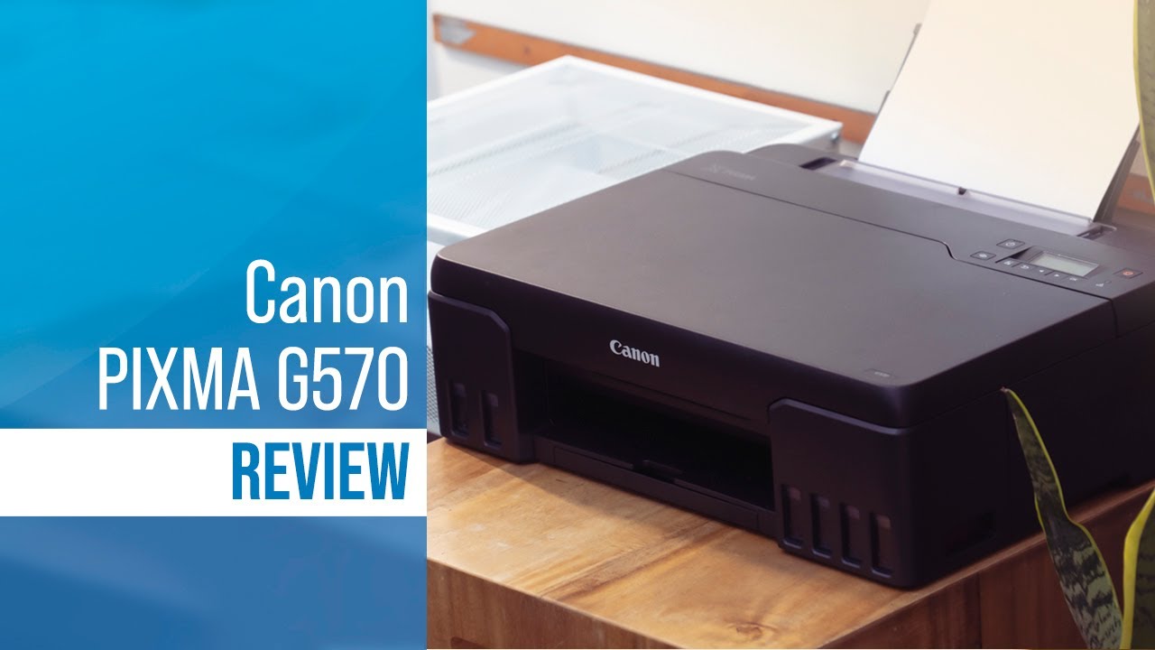 Canon PIXMA G570 review: Color prints that last LONG! - YouTube
