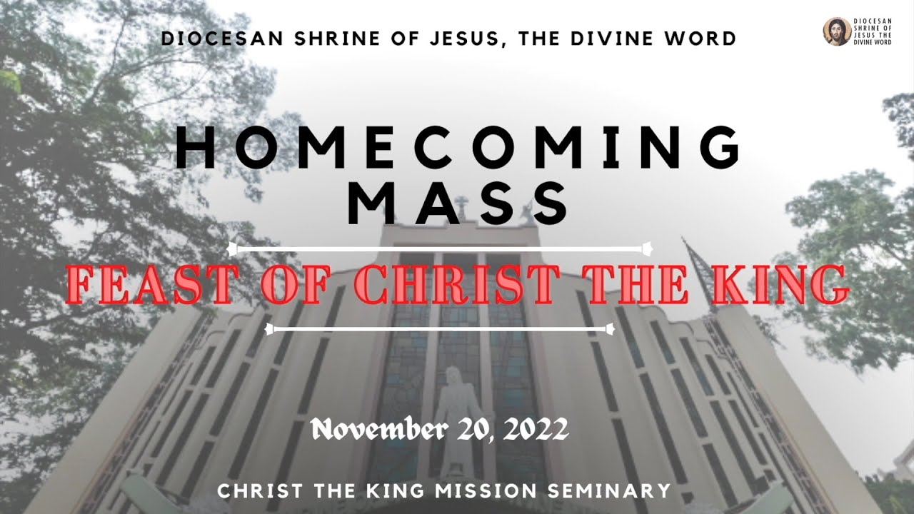 Join us! Homecoming Mass - Nov. 20, 2022 at 10am w/ Fr. Jerry Orbos ...