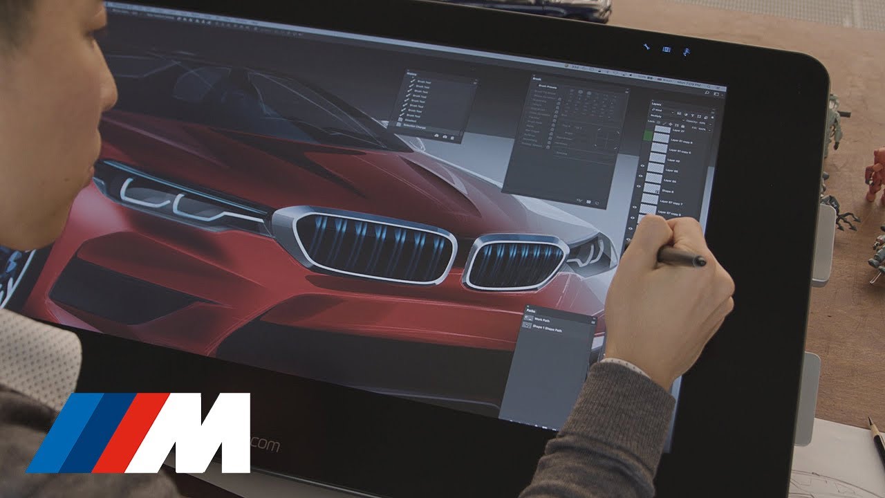 BMW M Magazine - How we design icons - Episode 1 Sketch. - YouTube