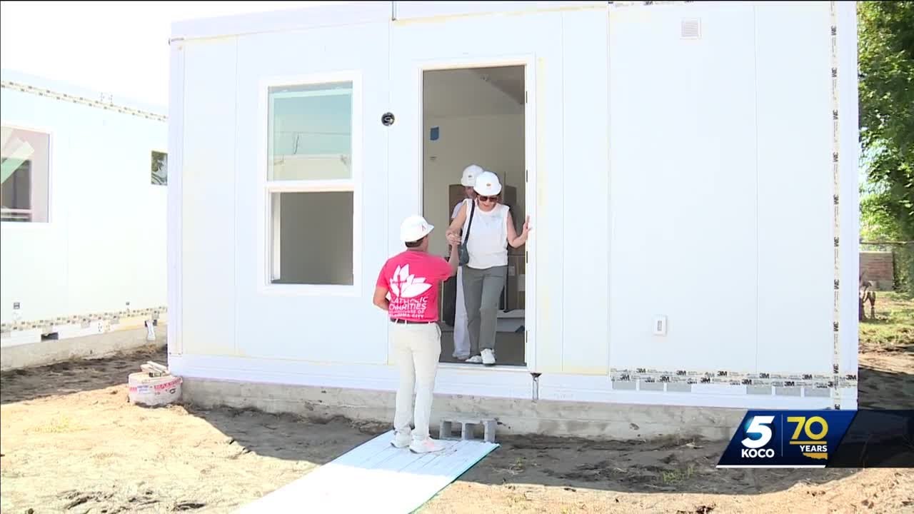 Catholic Charities brings prefabricated homes to Oklahoma City ...