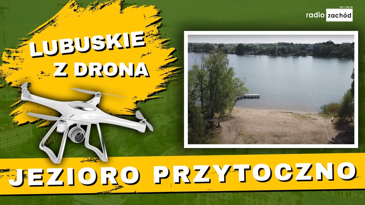 Jezioro Przytoczno w Przytocznej [LUBUSKIE Z DRONA] - YouTube