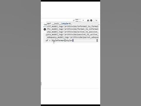 Styleformer - Convert Casual Text to Formal Text #textgeneration #python #coding #llm # ...