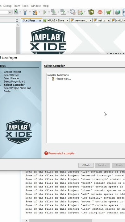 ll How to create a new project in MPLAB using PIC16 controller!! ll - YouTube
