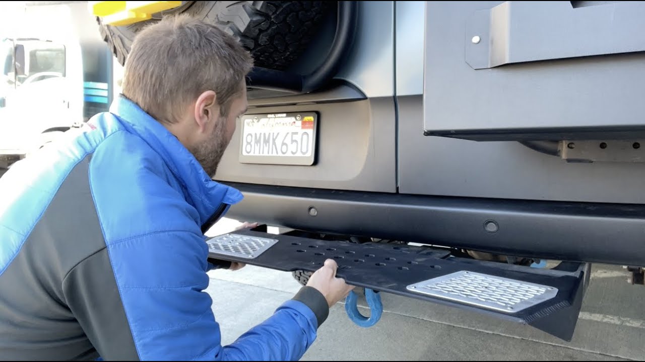 Hitch Step Install - YouTube